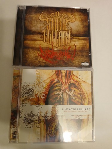 A Static Lullaby 2 CD Lot Bundle: And Don't Forget To Breath ...