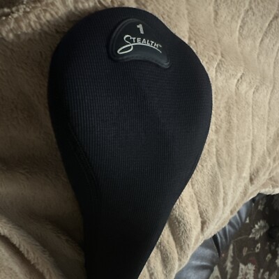 Stealth - Driver Head Cover Black Great Shape! | eBay