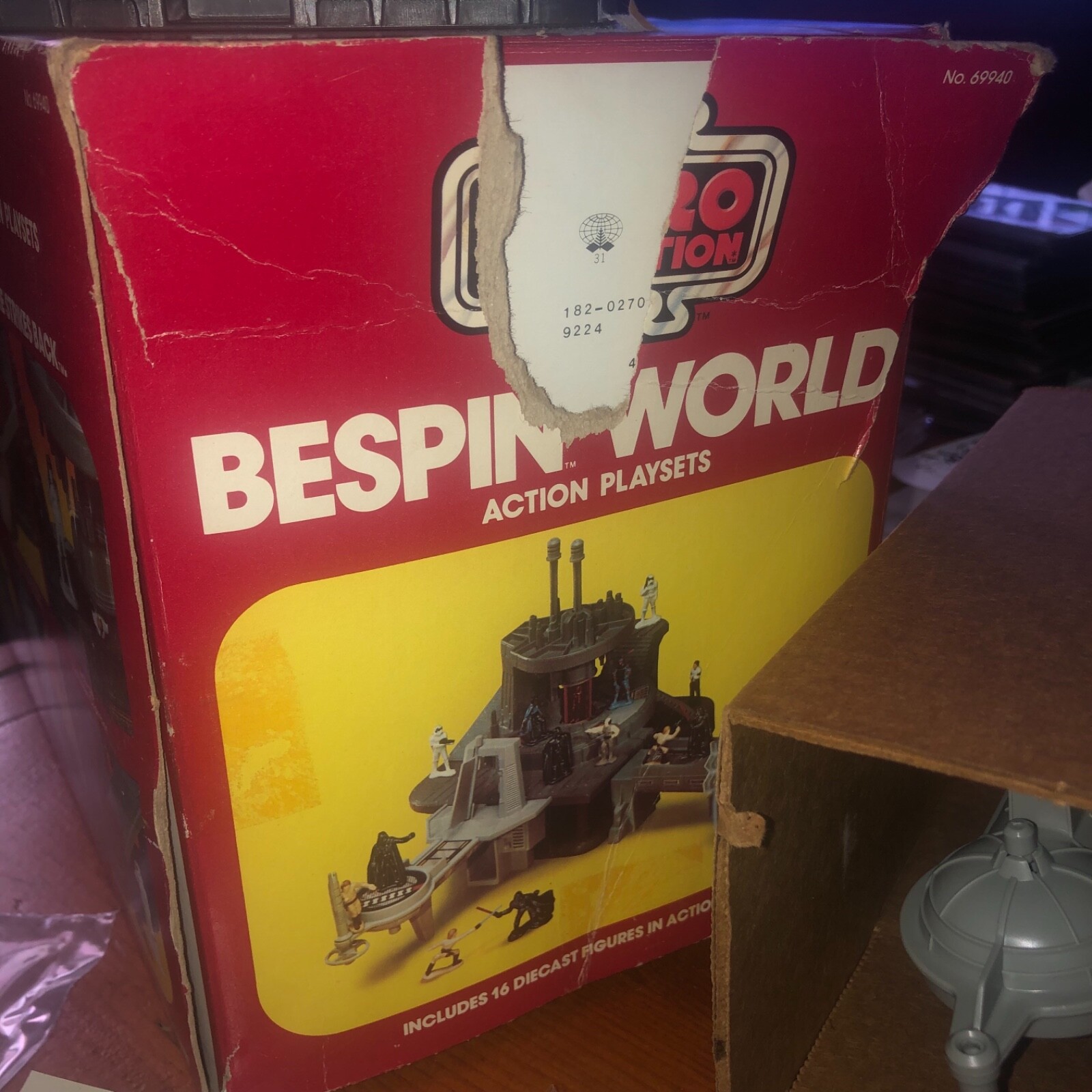 1982 Kenner Vintage Star Wars Micro Collection Bespin World Empire ...