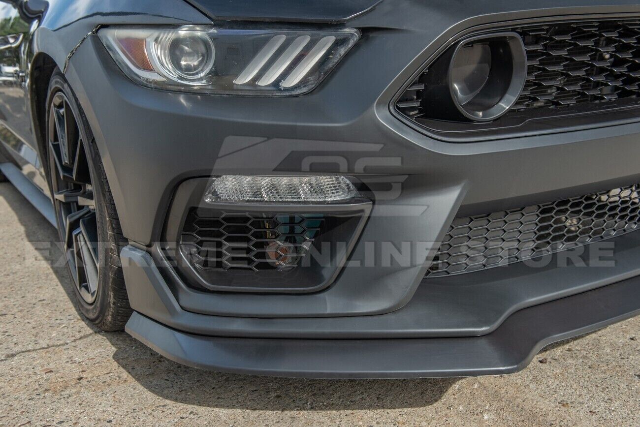 Mach 1 Style Front Bumper For 15-17 Ford Mustang Full Conversion ...