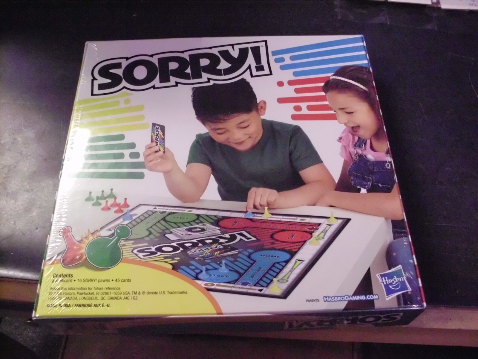 Sorry! Board Game by Hasbro...Brand New in Sealed Box...Ages 6+ 2-4 ...
