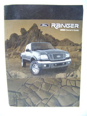 2004 Ford Ranger Owners Manual OEM Pickup Truck User Instruction Guide ...
