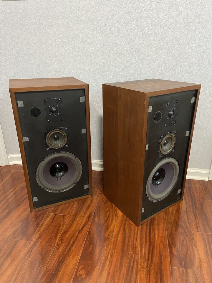 Vintage KLH CL-4 Research Ten Series Speakers 10 Woofer ( New Foam ) | eBay