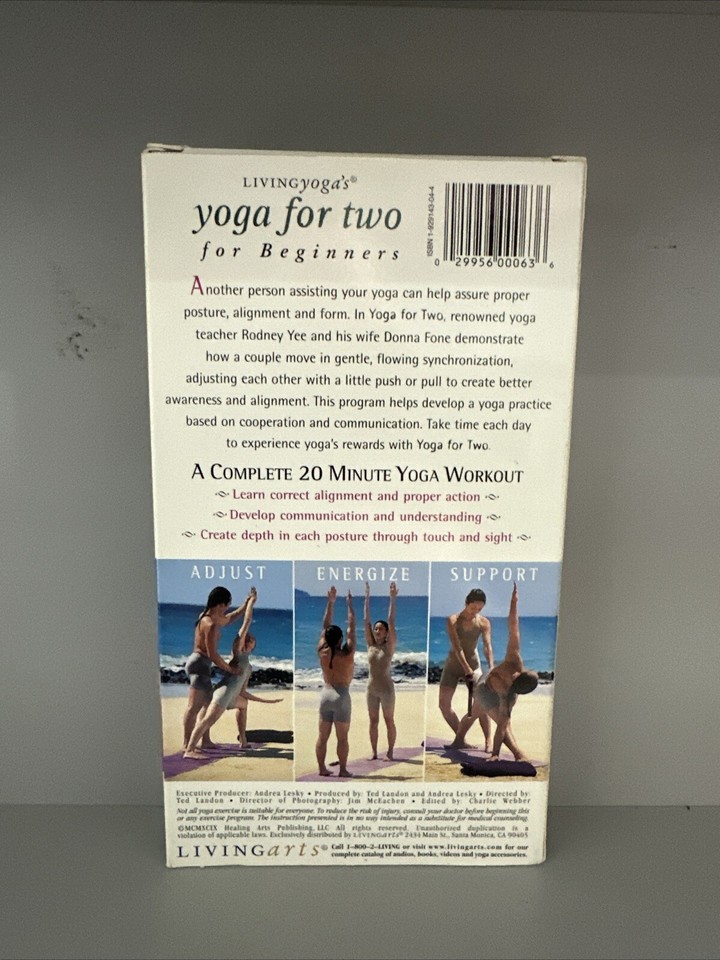 Yoga For Two Yoga For Beginners VHS 29956000636| eBay
