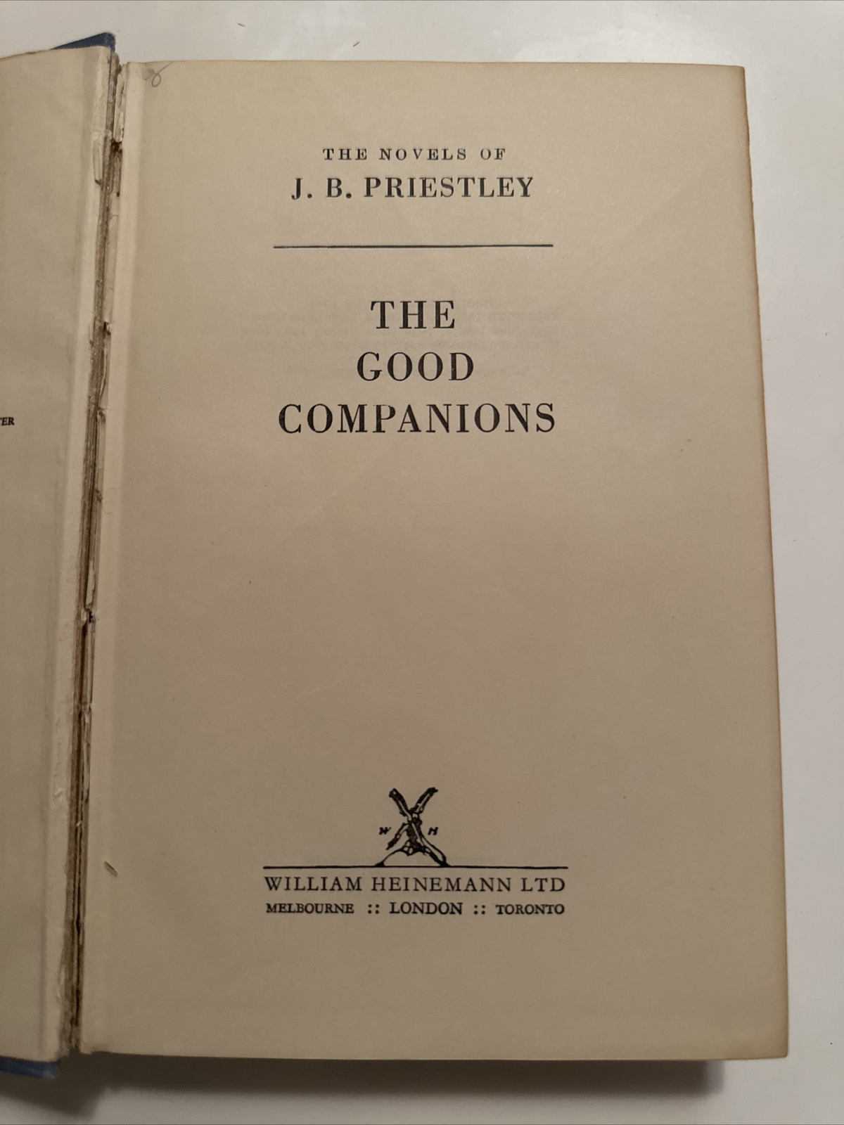 The Good Companions by J. B. Priestley, 1950 Reprint | eBay