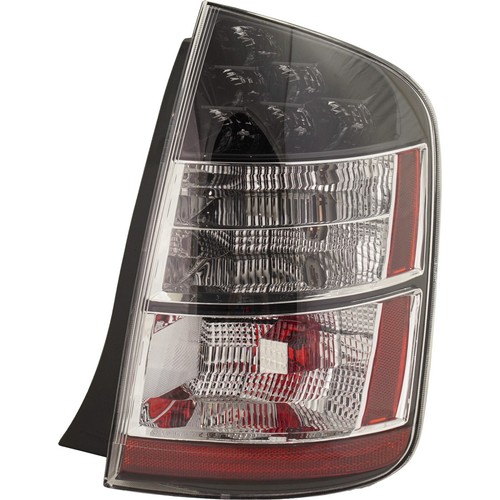 Halogen Tail Light Set For 2004-2005 Toyota Prius Clear/Red Lens w ...