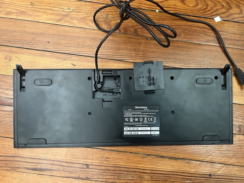 Bloomberg STB100 Wired USB Keyboard S/N 10045246 Missing 8 & 7 Keys | eBay