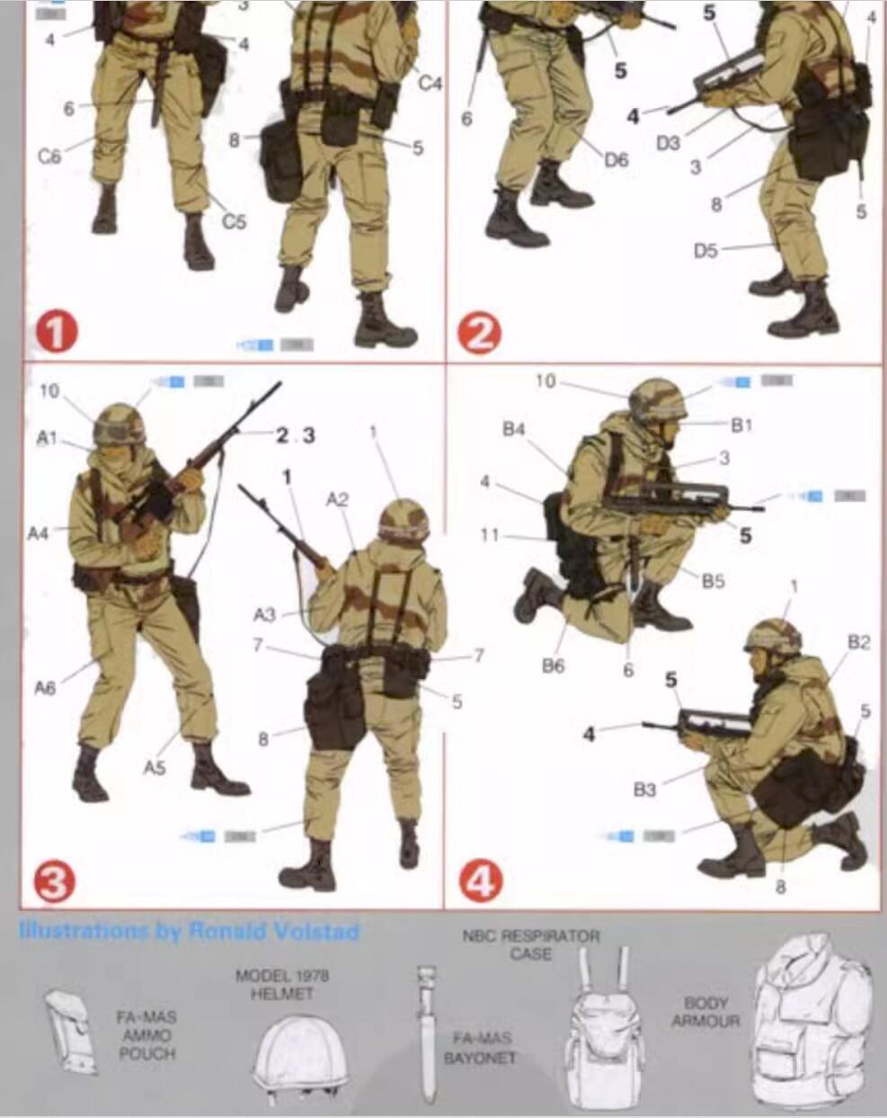 Dragon 3014 1/35 French Foreign Legion Model Kit | eBay