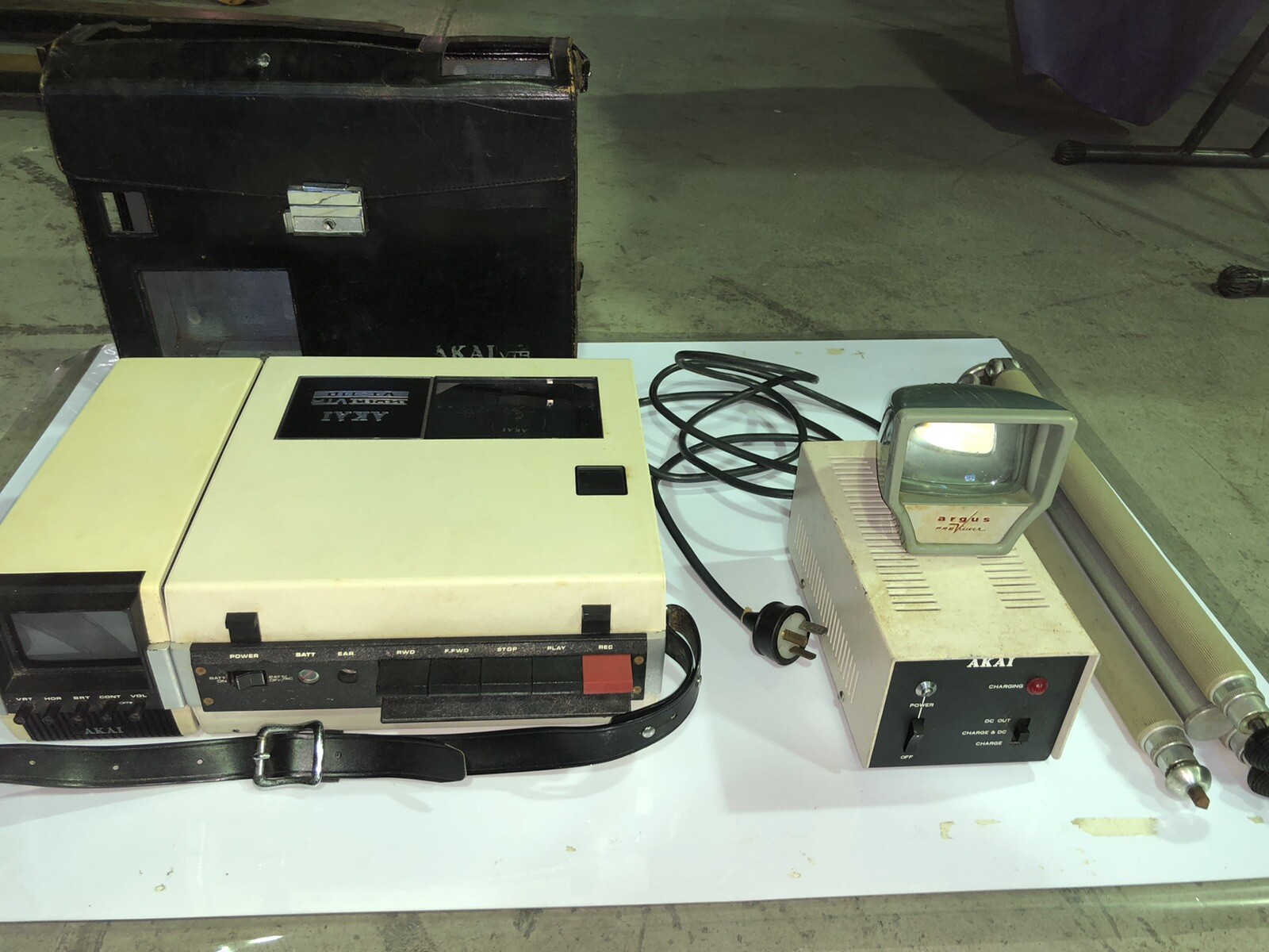 AKAI VC-110 Vintage Video Camera | eBay