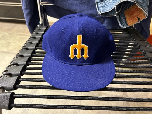original circa 1977 SEATTLE MARINERS 1st year TEAM ISSUED BASEBALL CAP ...