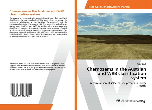 Chernozems in The Austrian And Wrb Classification System von Peter Bock ...