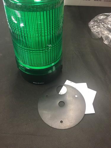 Allen Bradley 855BL-24FH3 Flashing Beacon Green 24 Volt | eBay