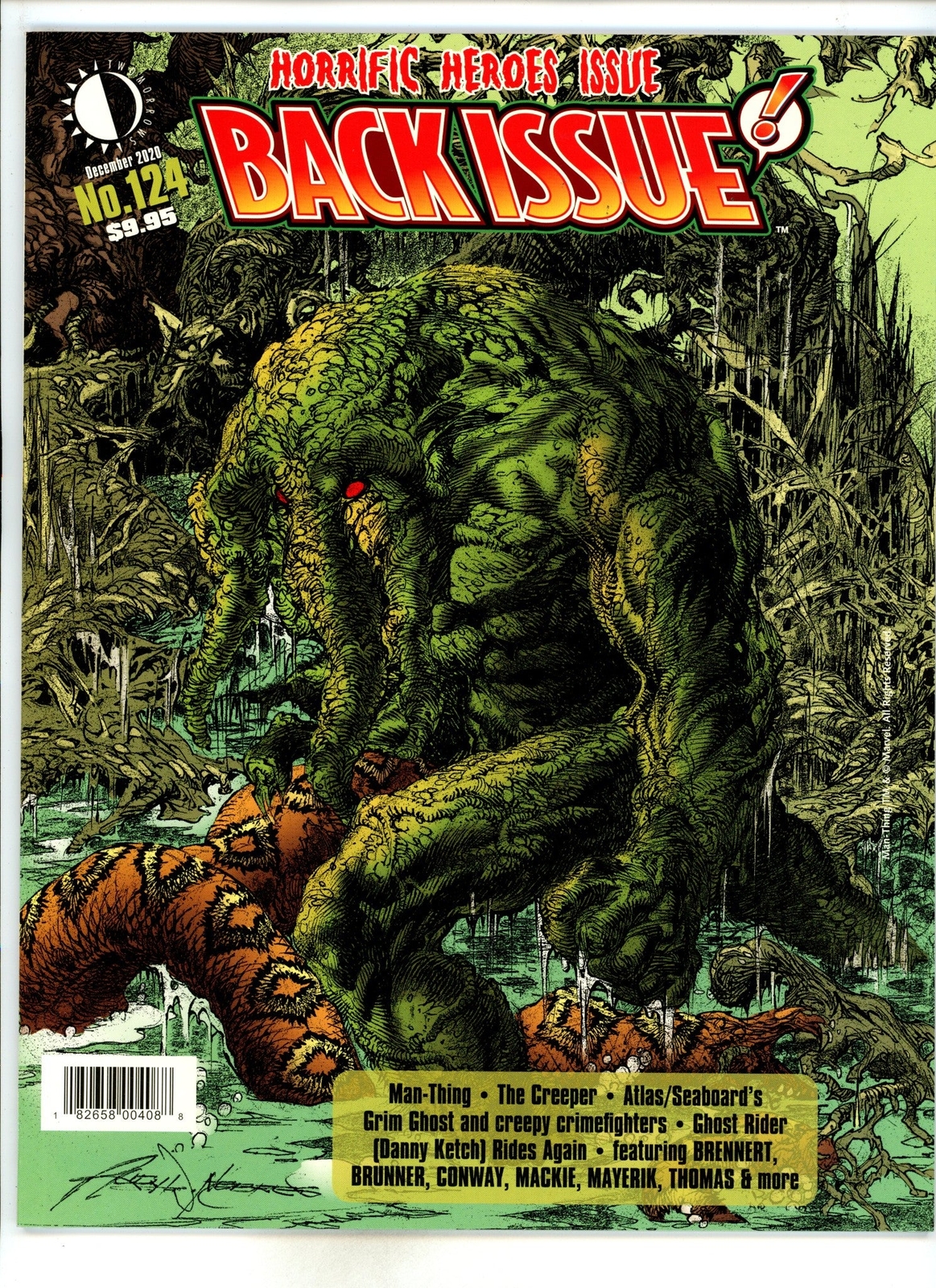 Back Issue Magazine 124 TwoMorrows Publishing | eBay