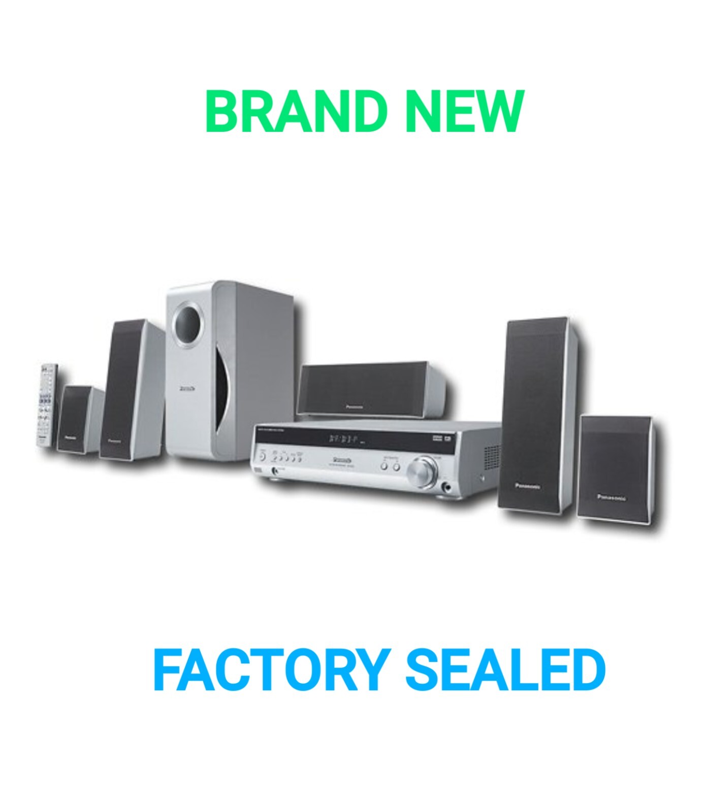 New NOS! PANASONIC SC-HT40 / Scht40 Surround sound Home Theater System ...