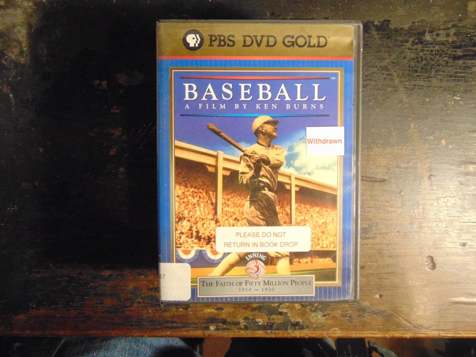 Baseball - A Film by Ken Burns - Inning 2, 3, 4 & 7 (DVDS) EX LIBRARY ...
