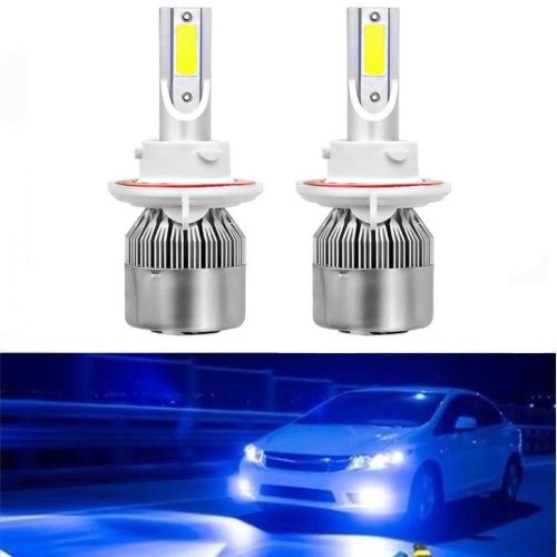 H13 Ice Blue LED Headlight Bulbs for Dodge Ram 1500 2500 06-12 High Low ...