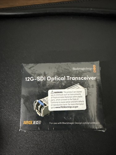 Blackmagic 12G 4k Fiber Optical Module UHD Video SFP Transceiver | eBay