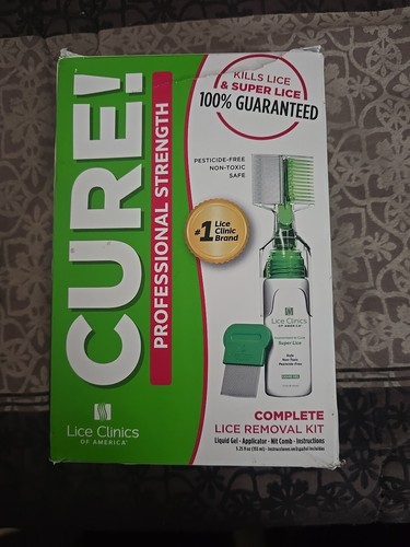 CURE! Professional Strength Complete LIT REMOVAL KIT Lice Clinics of ...