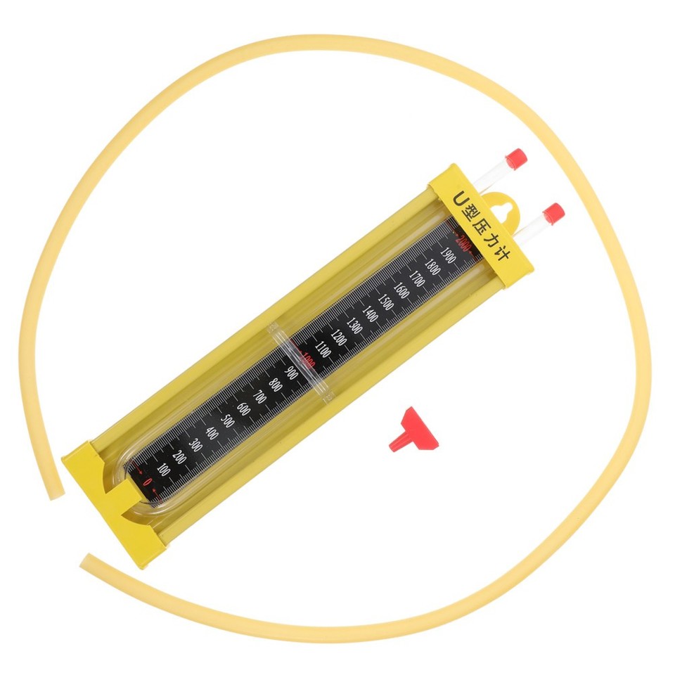 Water Column Manometer Vacuum Pressure Tool Gauge for Tube Accuracy ...
