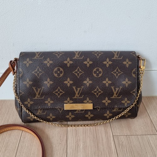 Authentic Louis Vuitton Favorite MM Monogram + Dust cover | eBay