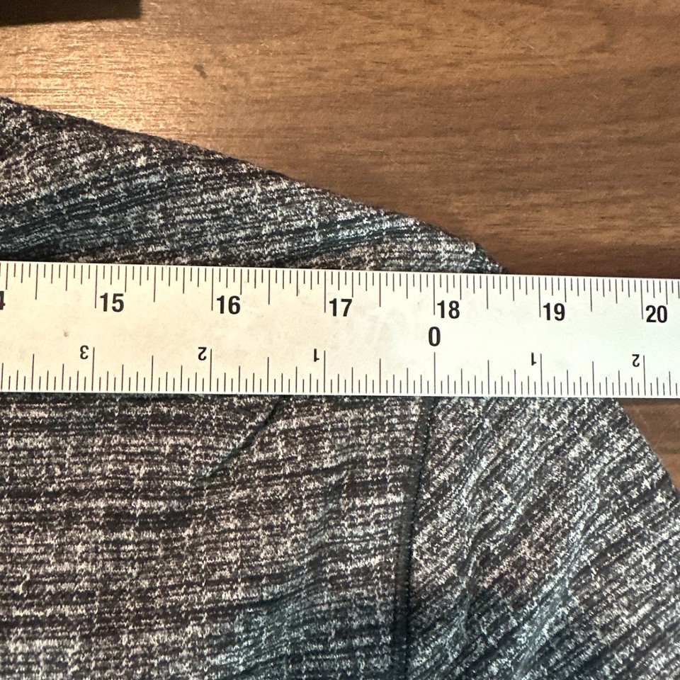 Lululemon Surge Warm Full Zip Hoodie Gray Textured Stretch Running Men ...