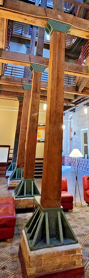 8 Column Bases & 8 Beam Saddles G Scale for Model Train Railroad ...