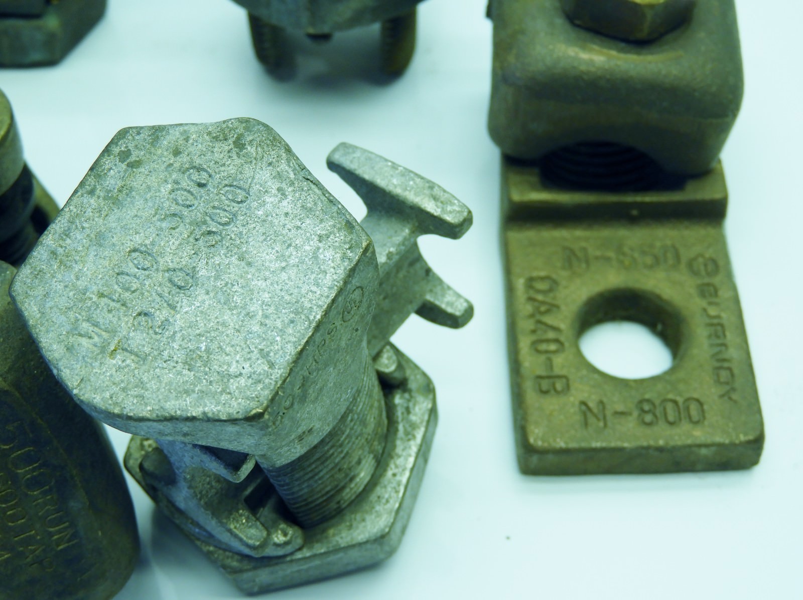 *Lot of 12 pcs* Electrical Split Bolt Connectors & Grounding Lugs ...