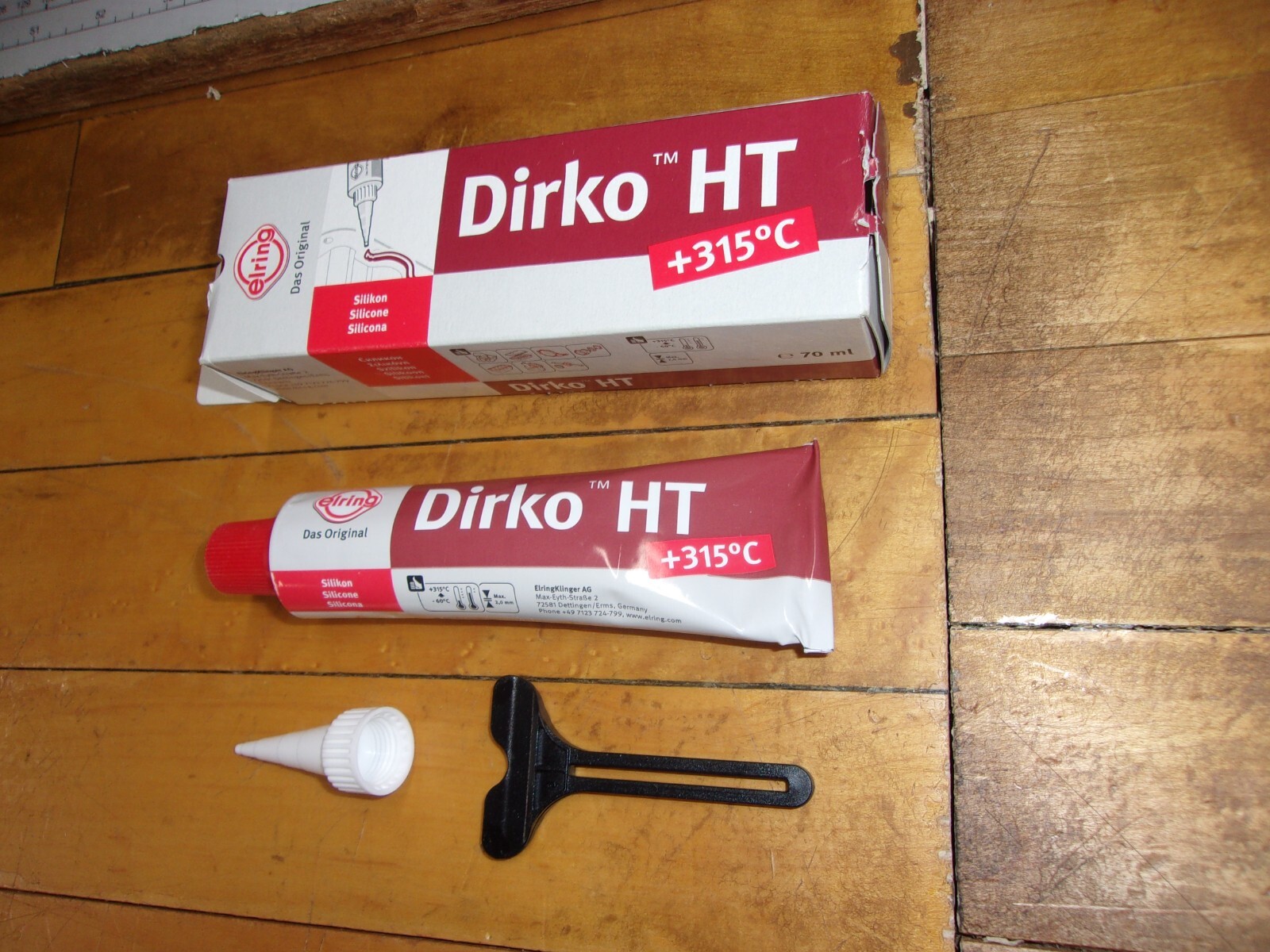 Stihl Tube Of Dirko HT Red Silicone Sealant For Chainsaws 0783-830-2000 ...