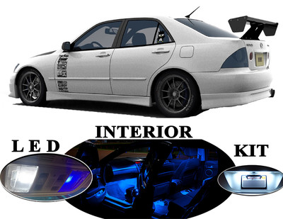 LED Package - Interior + License Plate + Vanity + Reverse for Lexus IS ...