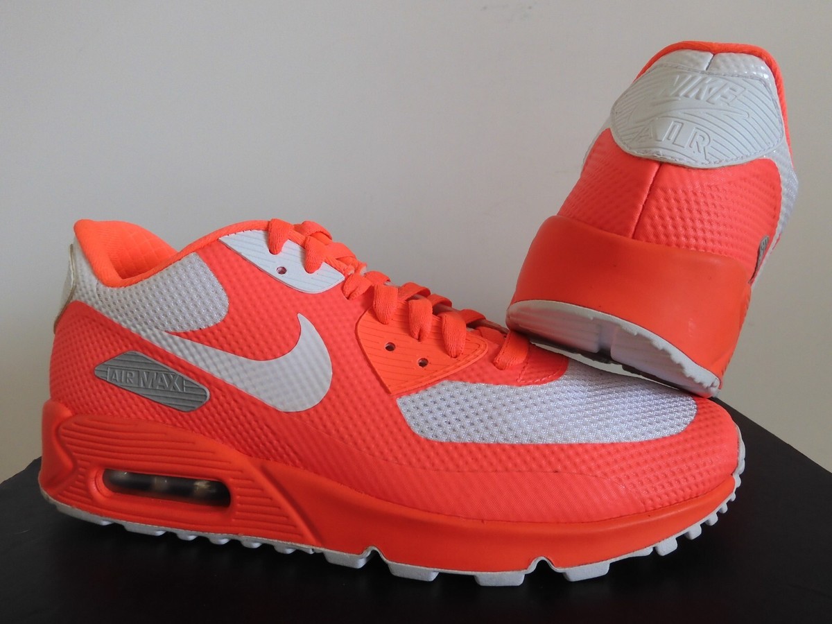 Nike Air Max 90 Hyperfuse Solar Red On Feet