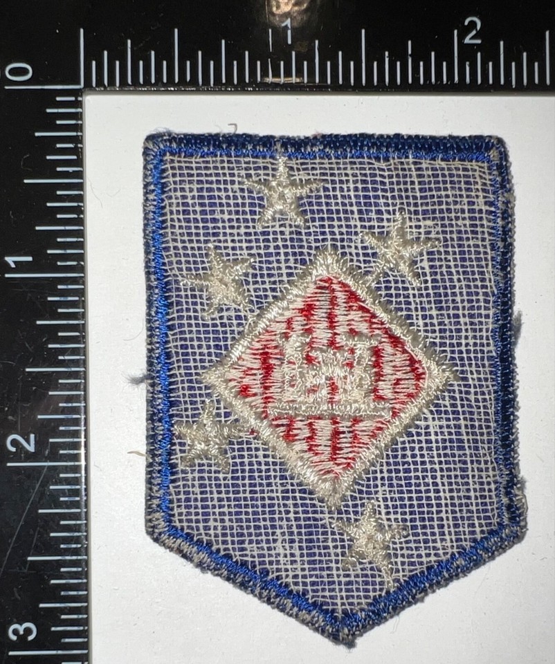 WWII USMC 1st MAC Aviation Engineers Small Twill MISSING WINGS ...