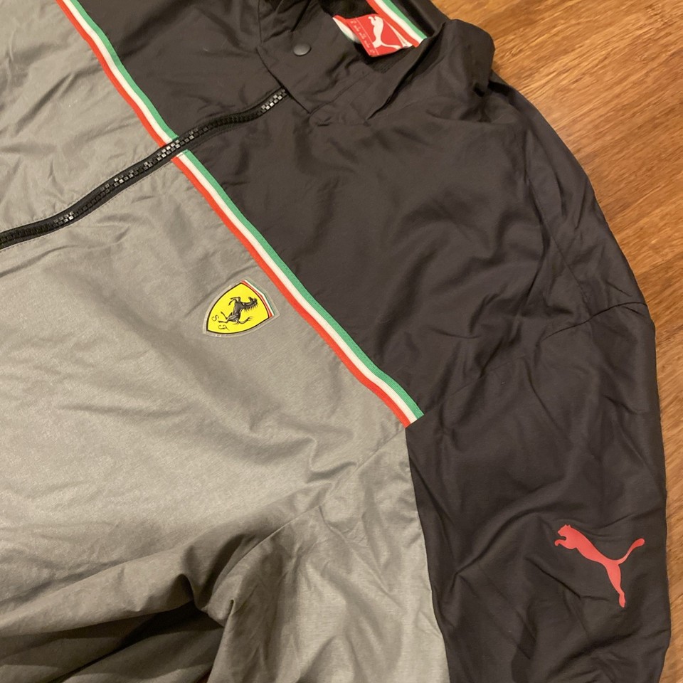 Puma × Ferrari Full Zip Jacket Windbreaker Scuderia Ferrari Official ...