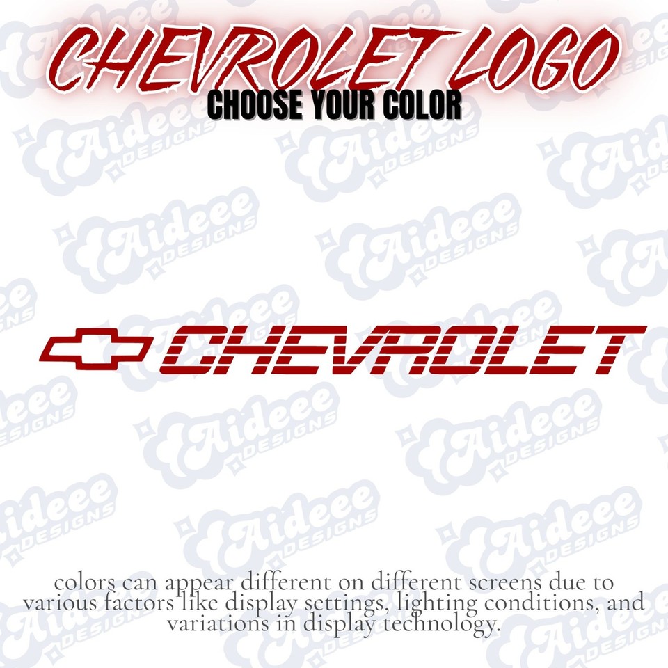 Chevrolet Decal Sticker Tailgate Truck 1500 Silverado Lettering 454 SS ...