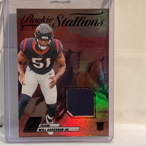 Will Anderson Jr. 2023 Zenith Rookie Stallions Jersey RC #RS-WAJ ...