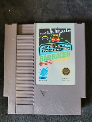 Rad Racer - Nintendo NES Game Authentic | eBay