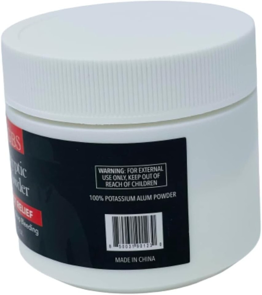 Styptic Powder Stop Bleeding First Aid Nosebleeds shaving cuts camping ...