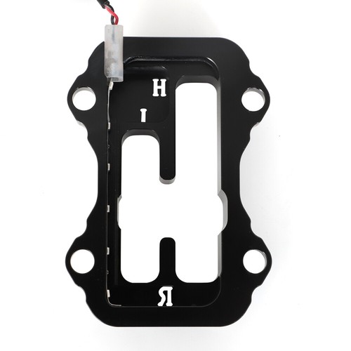 FOR KAWASAKI KRX 1000 1000-4 BLACK ANODIZED SHIFT GATE KIT LED BLUE ...