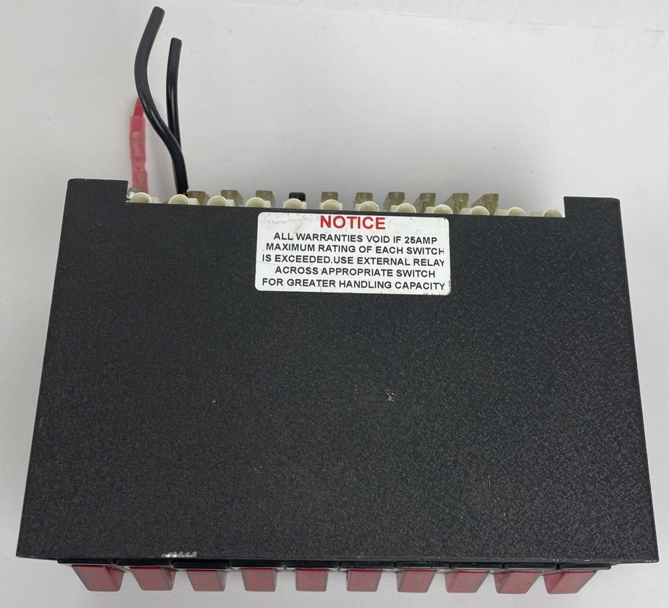 Whelen PCC10 Power Control Center Switch Panel /Crown Vic Vintage PCC10 ...