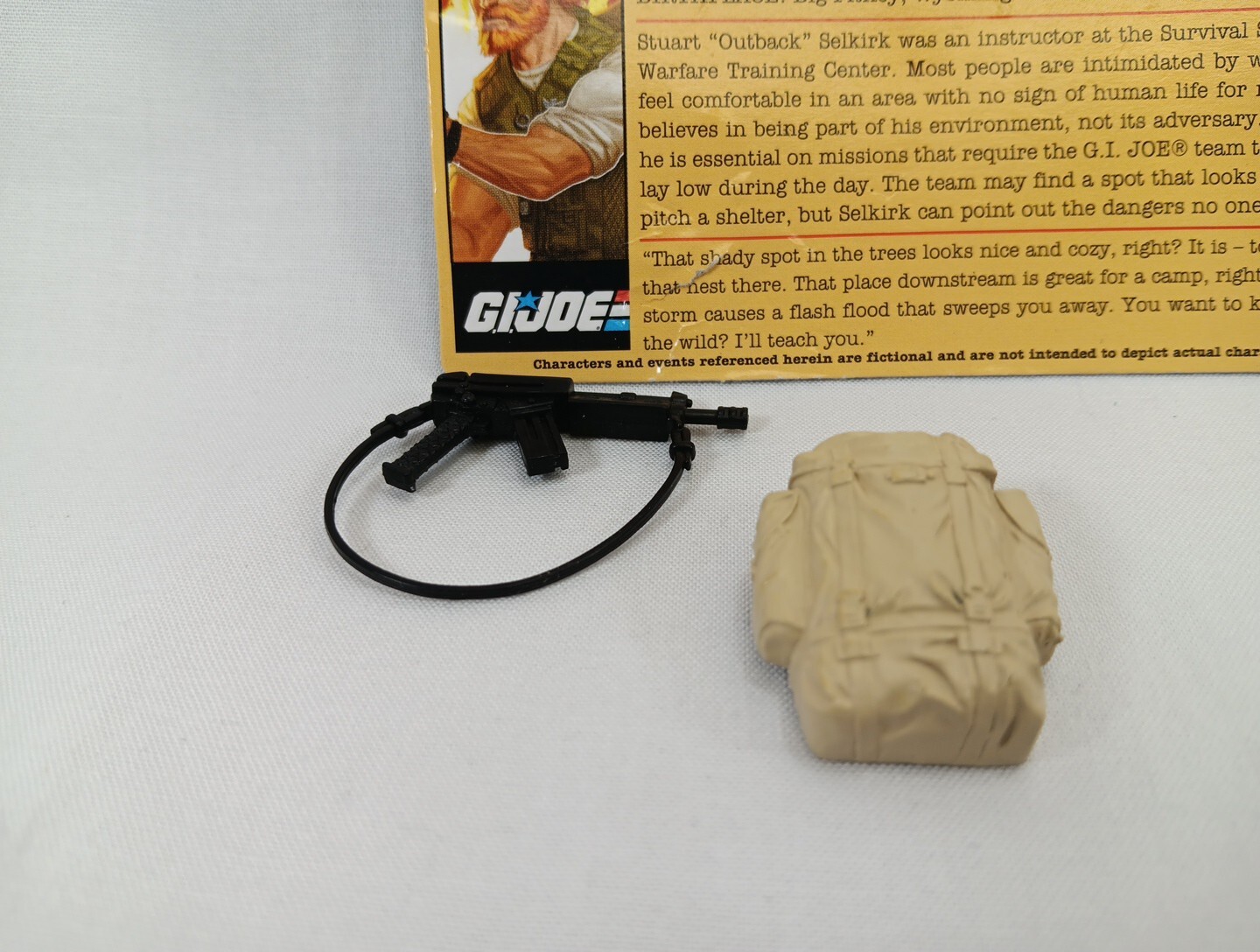 GI Joe Assault On Cobra Island OUTBACK 3.75" Action Figure Complete ...