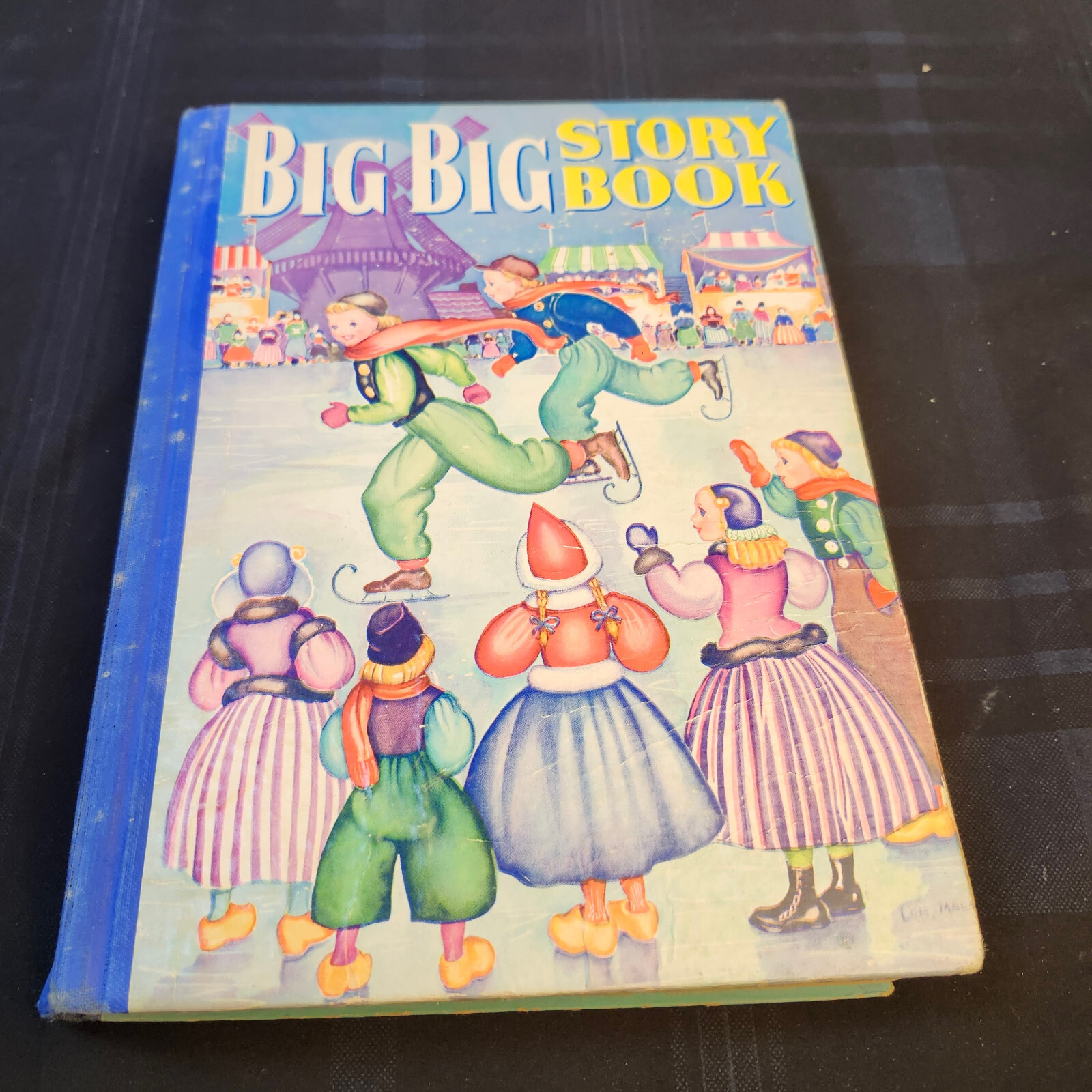 Vintage 1941 "Big Big Story Book" Compilation Hardcover Whitman ...