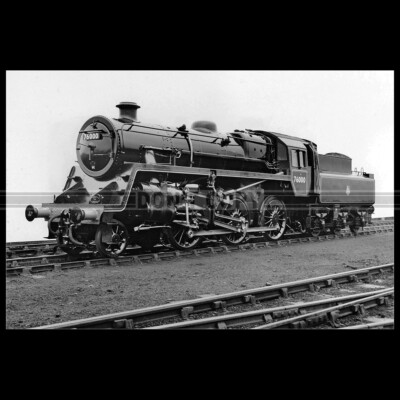 Photo T.000292 LOCOMOTIVE STANDARD CLASS 4MT 76000 BRITISH RAILWAYS BR ...
