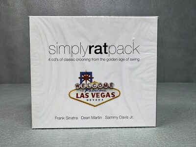 Simply Rat Pack 4 CD Set Frank Sinatra Dean Martin and Sammy Davis Jr ...