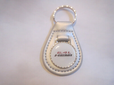 DODGE CHALLENGER RAM CHARGER JEEP CHRYSLER 6.4L HEMI LOGO KEYCHAIN NEW ...