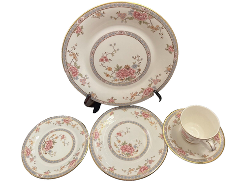 Canton Pattern by Royal Doulton Bone China Dinner Set 5 PC Place ...