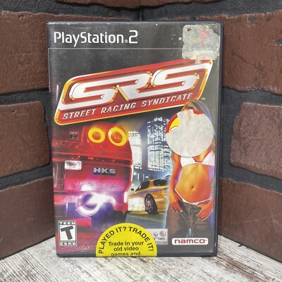 SRS: Street Racing Syndicate - PlayStation 2 (PS2) Black Label Complete ...