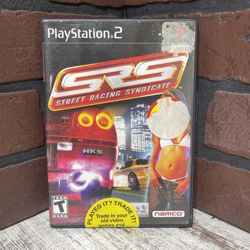 SRS: Street Racing Syndicate - PlayStation 2 (PS2) Black Label Complete ...