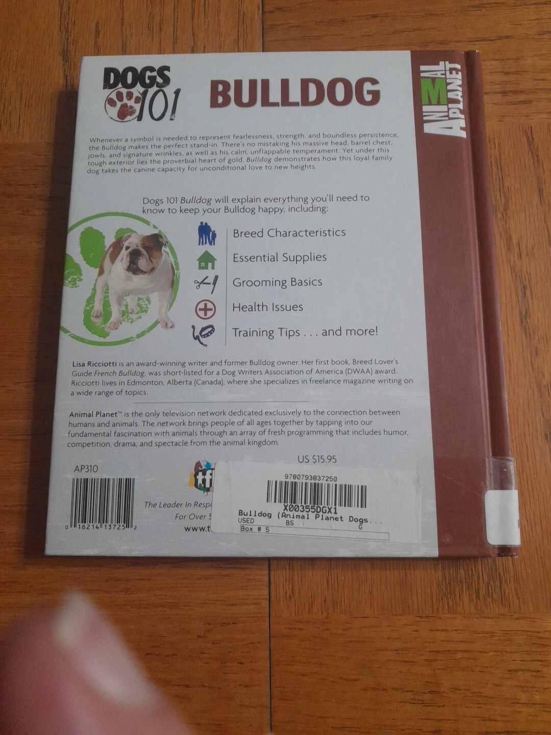 Animal Planet® Dogs 101 Ser.: Bulldog by Lisa Ricciotti (2014 ...