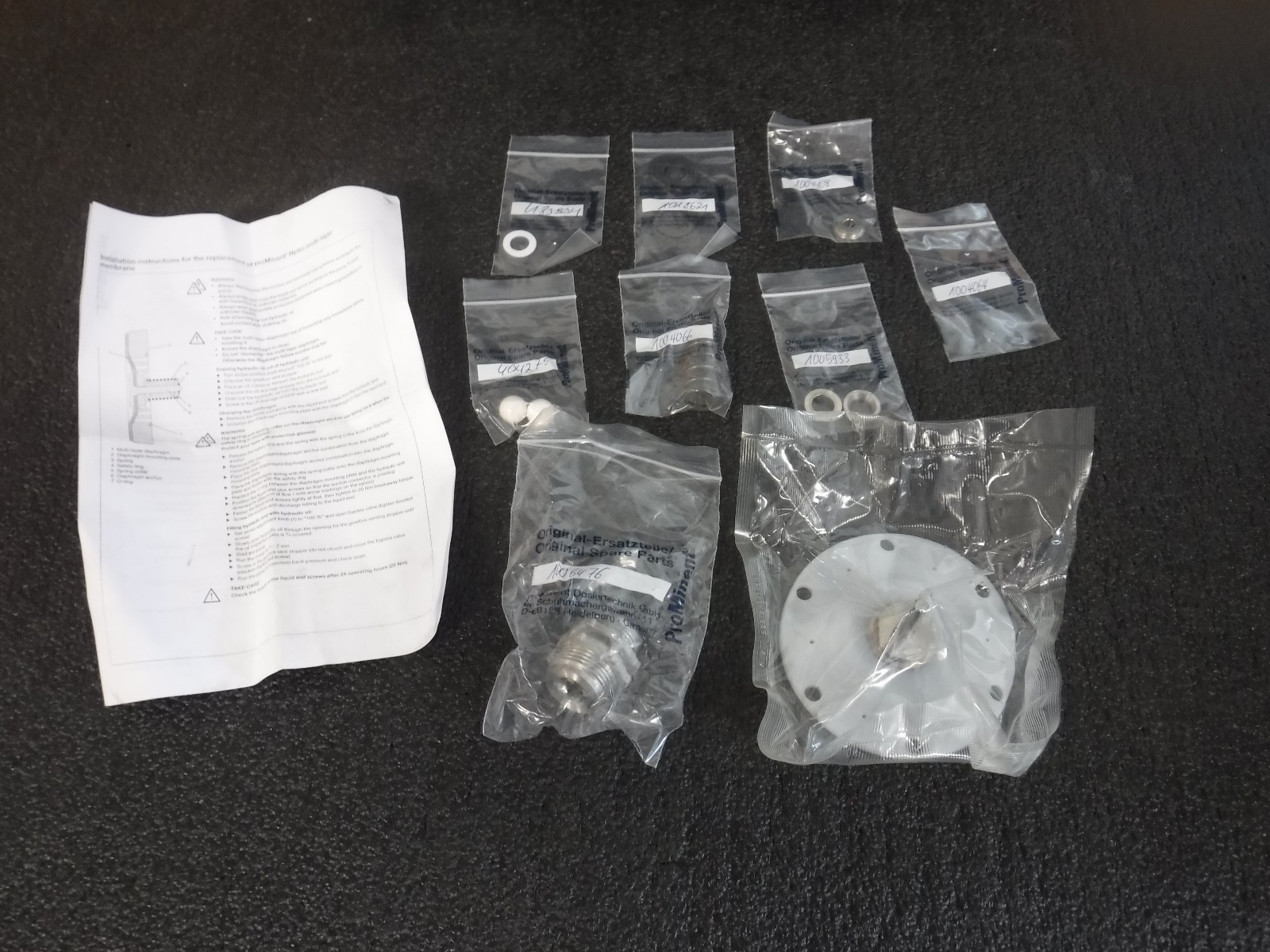 NEW ProMinent Hydro Multi-layer Membrane Kit (B) | eBay