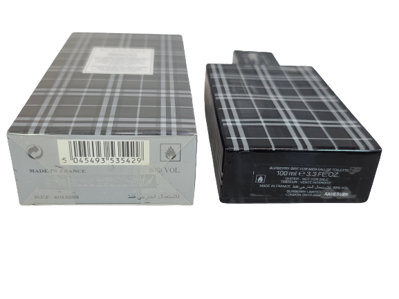Burberry Brit Men 3.3 oz/100 ml Men Eau De Toilette New In A Sealed Box ...
