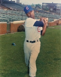 RARE Ellis Burton Chicago Cubs OF 8x10 1963 Wrigley Field | eBay